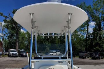 Custom Boat T Tops - Canvas T Tops and Fiberglass Hardtops