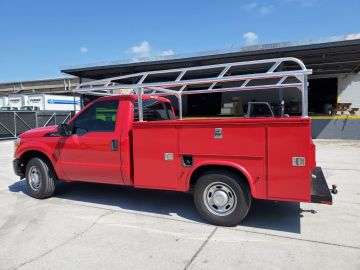 Ryder Rack - fully welded aluminum truck rack - service truck