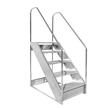 Boat Show Stairs | Portable Commercial Aluminum Stairs