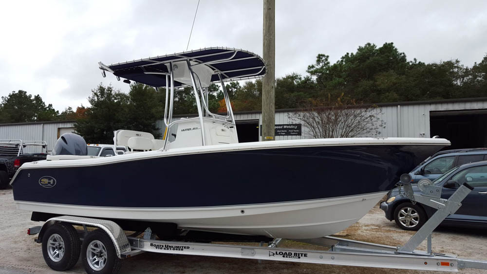 Boat T Top For Sea Hunt - Custom Aluminum T Top