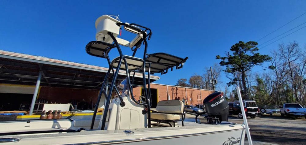 Powder Coated Cobia Tower For Sea Chaser Boat - Highspeed Welding