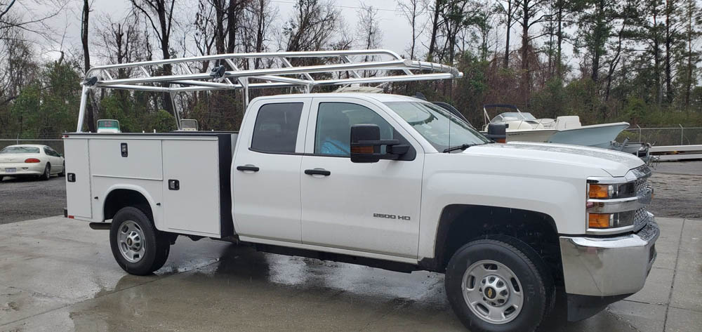 Aluminum Ladder Rack for Knapheide Service Body