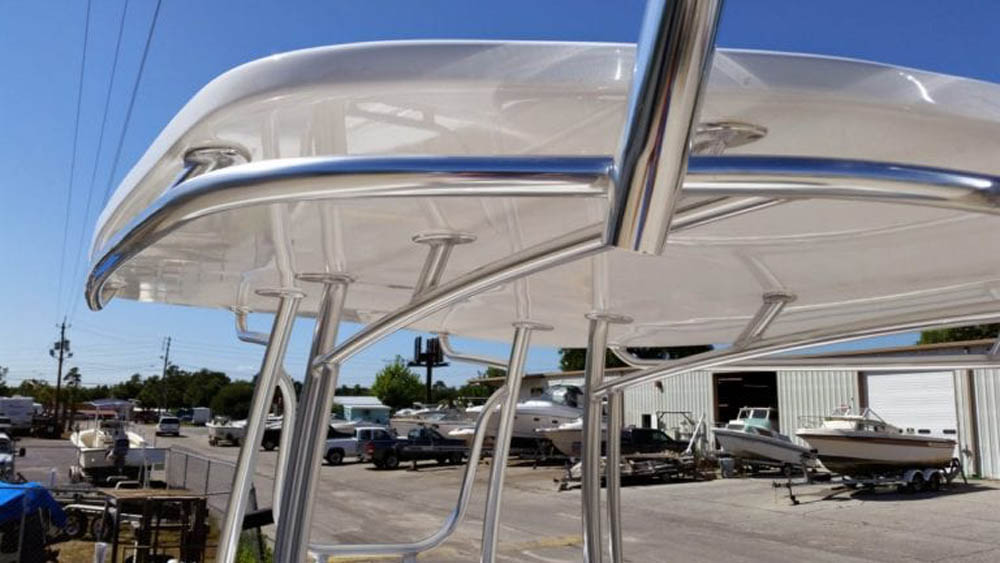 Fiberglass Hard Top For Contender Boat - Aluminum Hard Top Frame