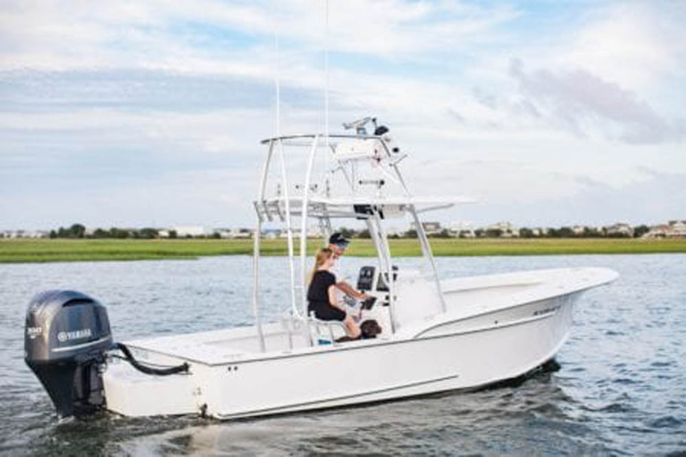 Custom Cobia Tower For A Center Console Boat - Aluminum Boat Towers