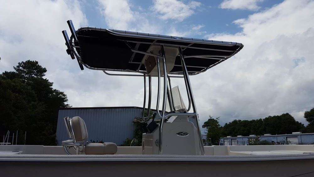 Carolina Skiff T Top - Custom Aluminum Boat Top for Carolina Skiff Boats