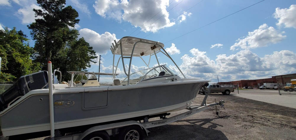 Hard Top For Sea Hunt Dual Console Boat - Highspeed Welding