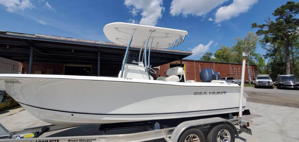 Fiberglass Hard Top For Sea Hunt Boat - Highspeed Welding