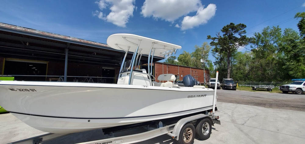 Fiberglass Hard Top For Sea Hunt Boat - Highspeed Welding