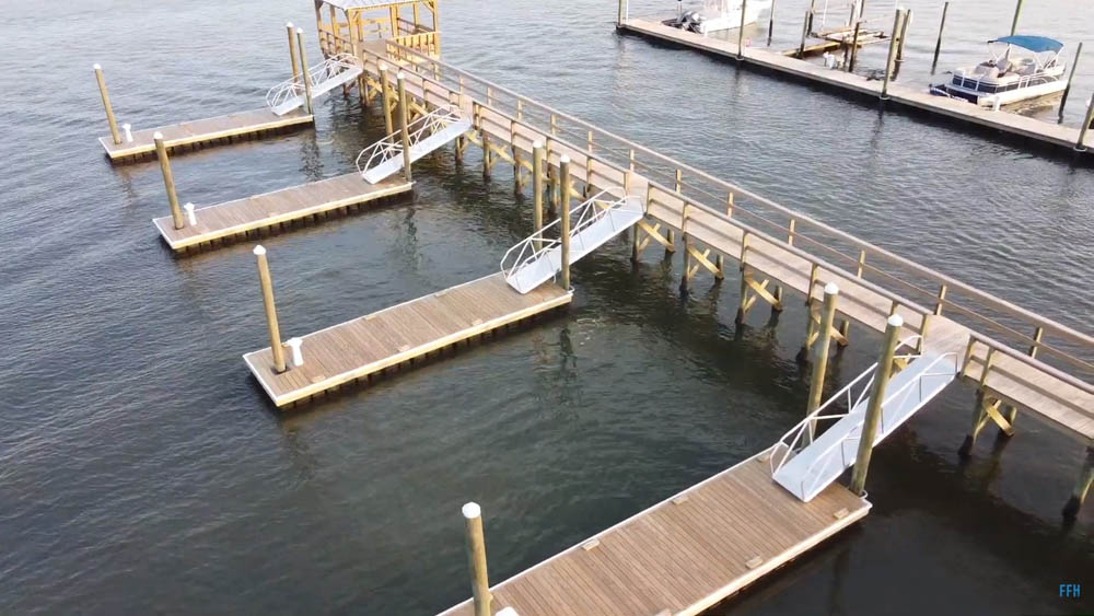 Aluminum Dock Gangways Provided For Wilmington, NC