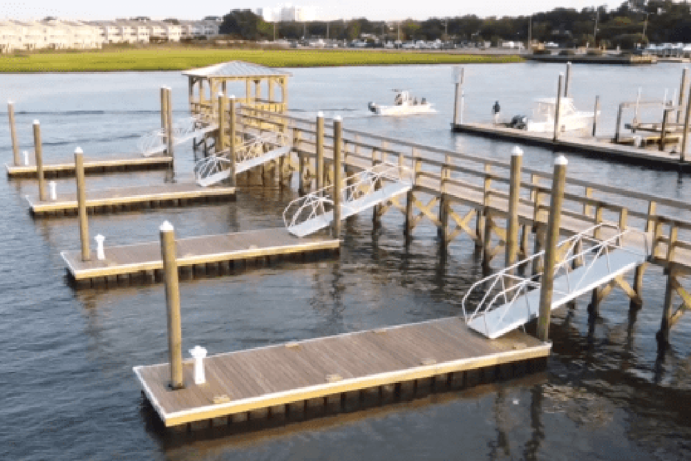 Aluminum Dock Gangways Provided For Wilmington, NC