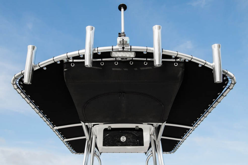 Custom Marine T Top For Center Console Boat - Highspeed Welding