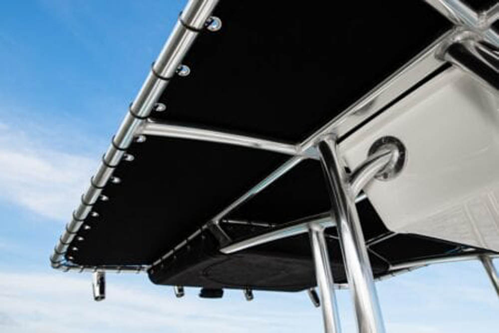Custom Marine T Top For Center Console Boat - Highspeed Welding