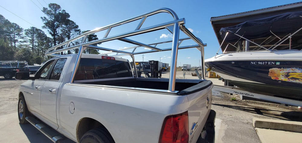 Custom Aluminum Ladder Rack - Truck Rack For Ram 1500