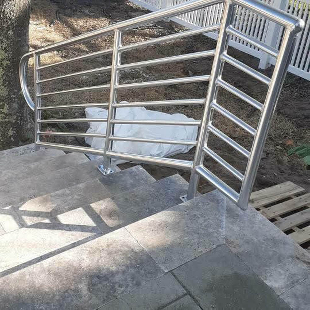 Residential Aluminum Handrails - Custom Handrails for a House