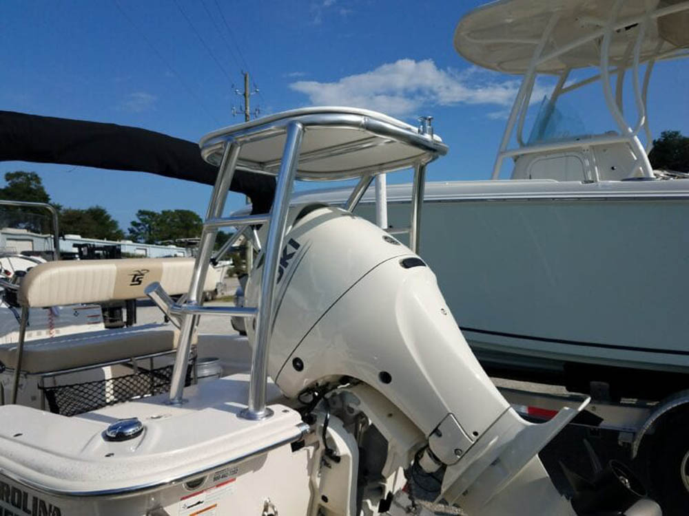 Poling Platform For Carolina Skiff - Custom Aluminum Poling Platform