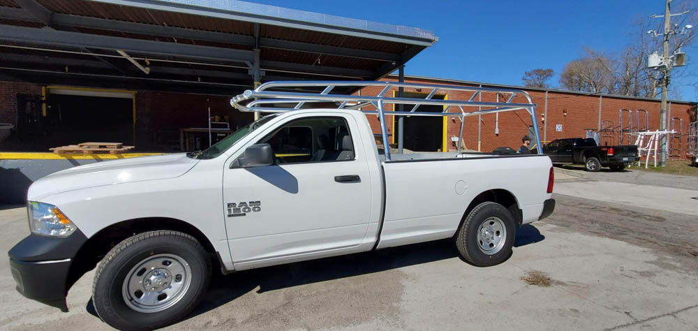 Aluminum Ladder Rack - Truck Rack For Ram Regular Cab