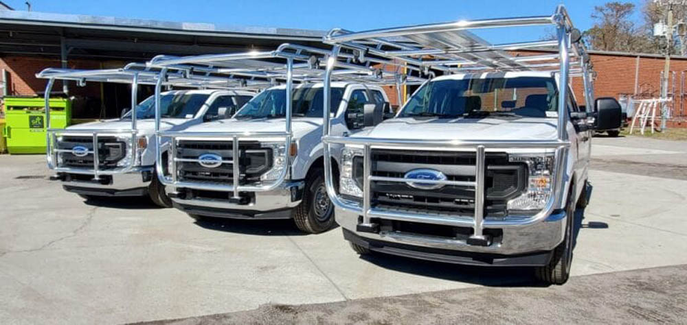 Bumper To Bumper Truck Racks - Custom Racks For Truck Fleet