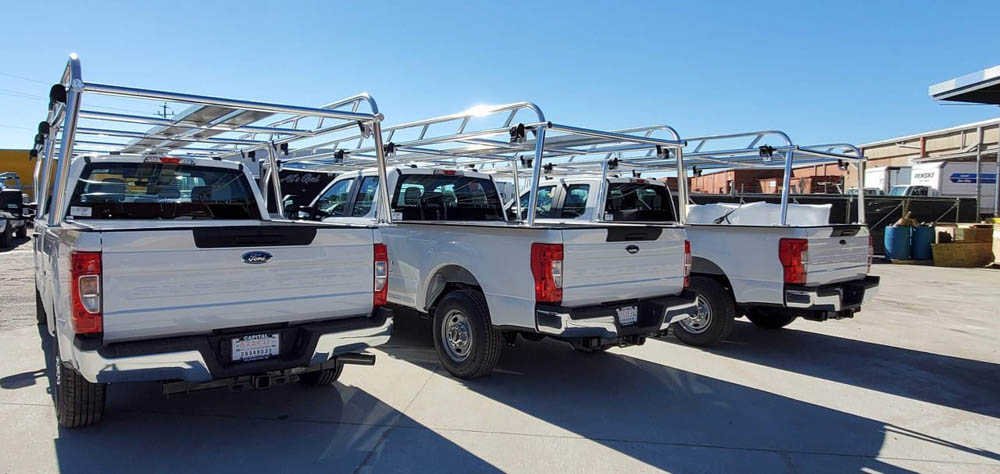 Bumper To Bumper Truck Racks - Custom Racks For Truck Fleet