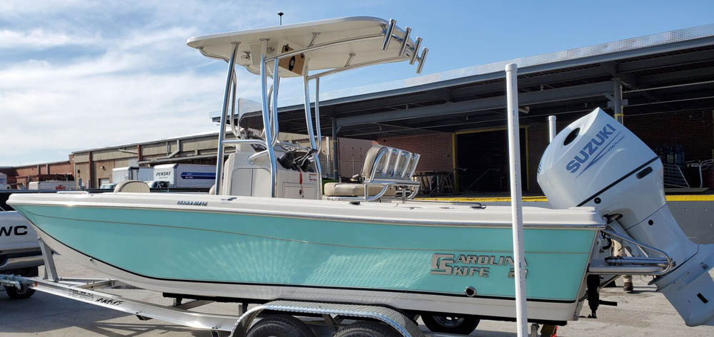 Custom Hardtop For Ultra Elite Carolina Skiff - High Speed Welding