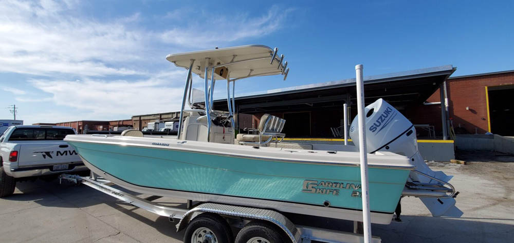Custom Hardtop For Ultra Elite Carolina Skiff - High Speed Welding