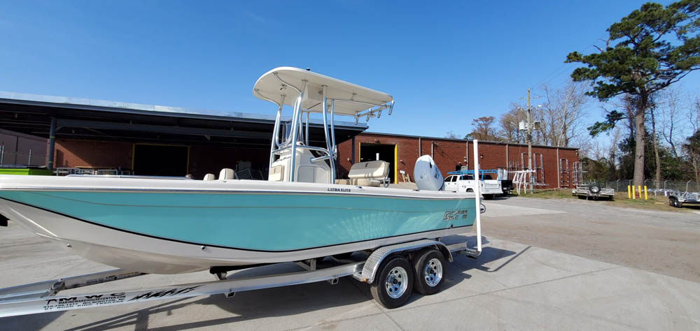 Custom Hardtop For Ultra Elite Carolina Skiff - High Speed Welding