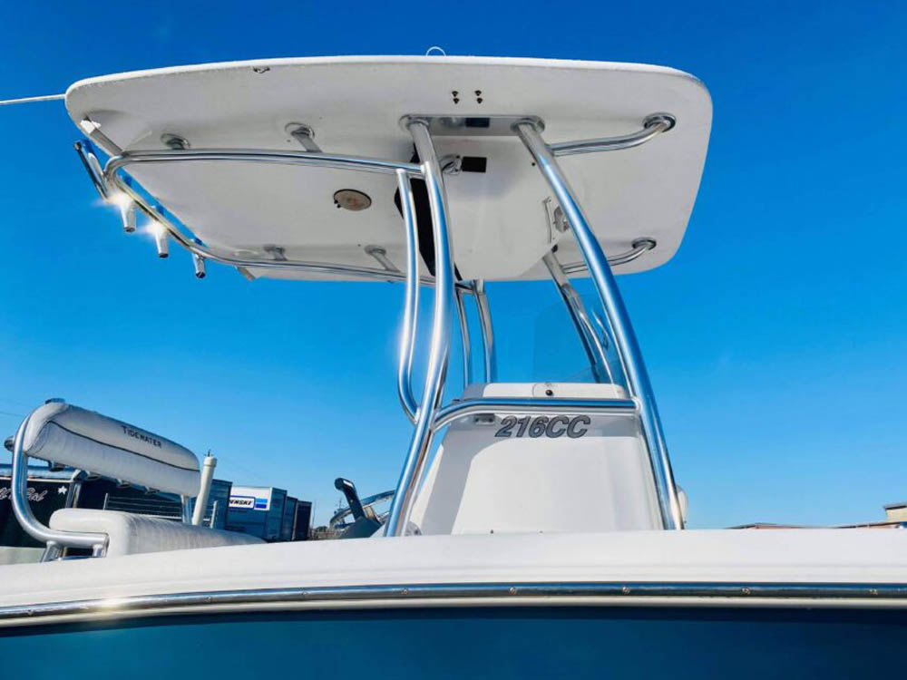 Tidewater Boat Hardtop Frame | Custom Aluminum
