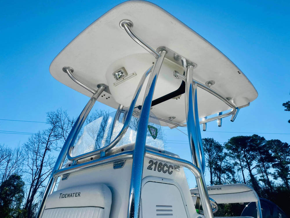 Aluminum Hardtop Frame For Tidewater Boat - High Speed Welding